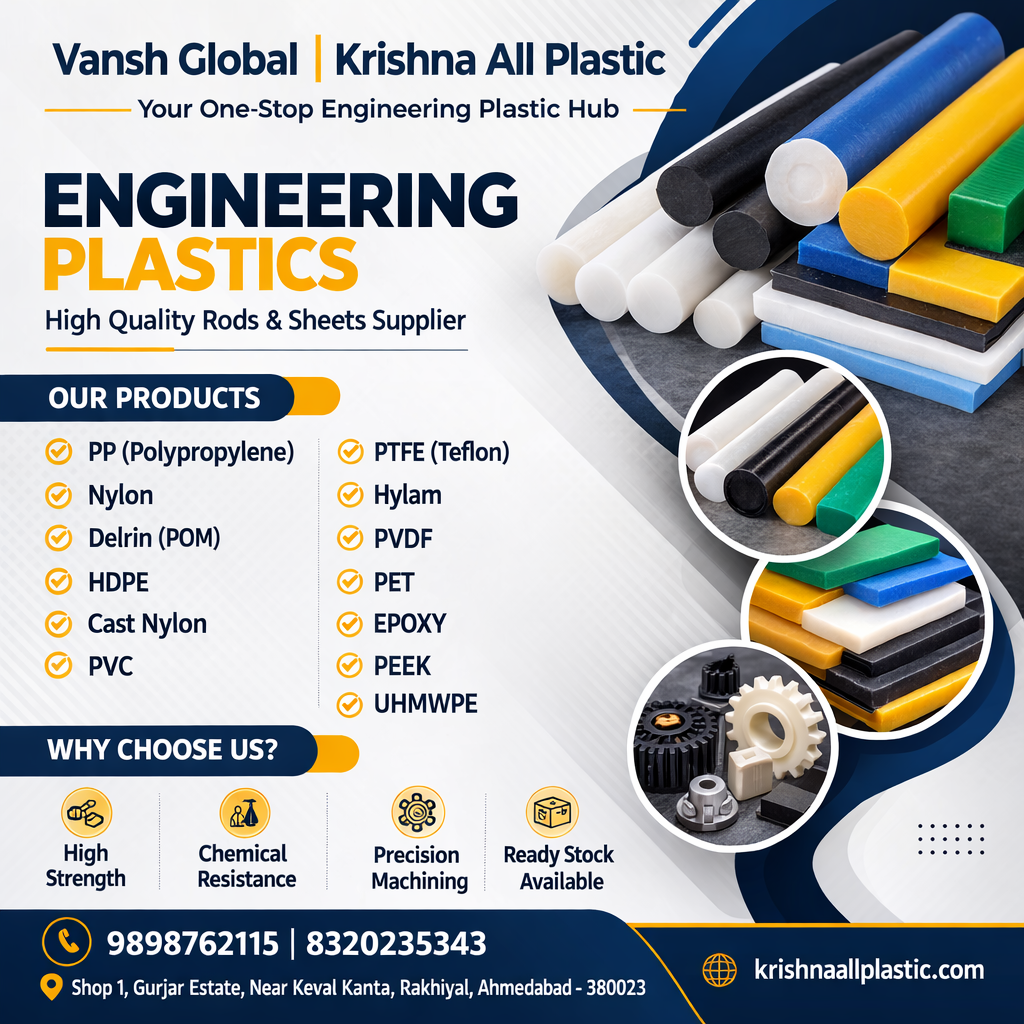Engineering Plastic FAQs | PP, Nylon, Delrin, HDPE, PTFE Supplier India ...